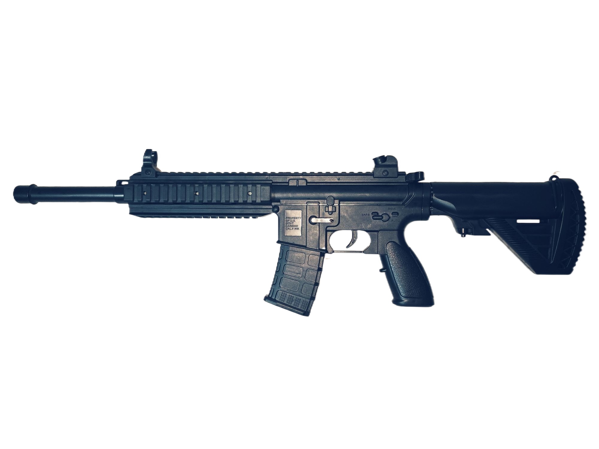 M416 - Spring-powered BB Toy with 6mm Plastic Balls, Compact Design ...