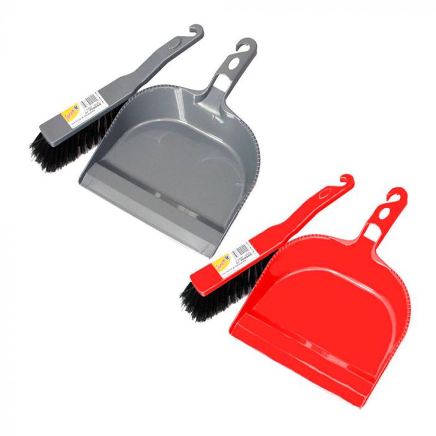 Plastic Dust Pan With Brush | Daraz.lk