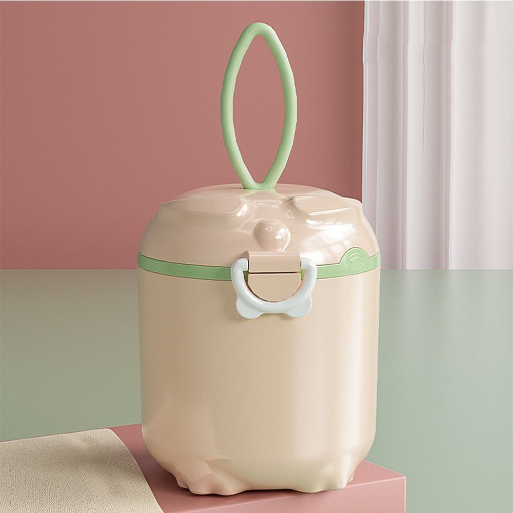 Cute Crown Feeding Lunch Box Seal Jar Candy Color Milk Powder Essential ...