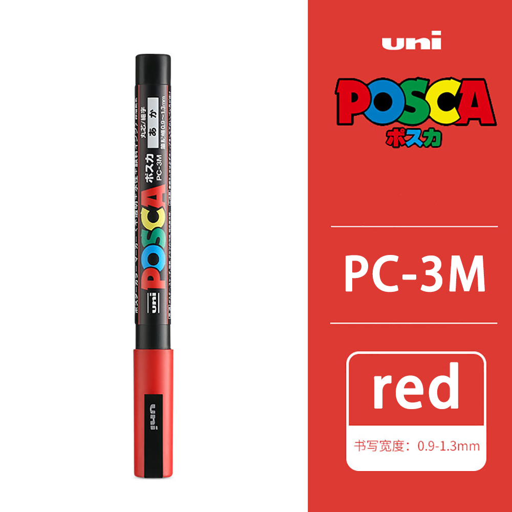 UNI Posca Markers PC-3M Waterproof DIY Graffiti Manga Cards Posters ...