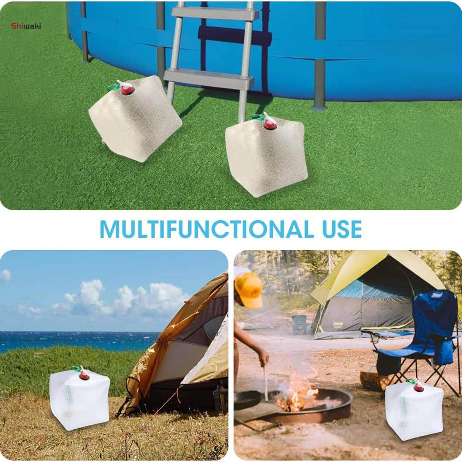 Pool Step Weights 20L Foldable for above Ground Swimming Pool Entry ...