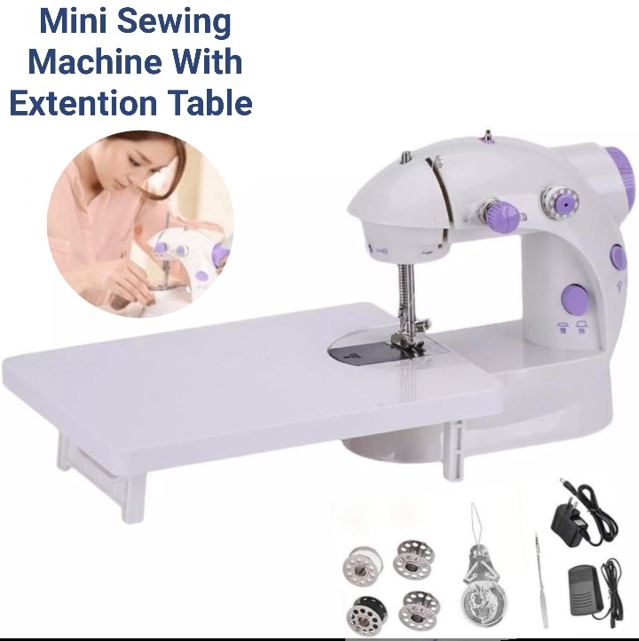 Mini Sewing Machine With Extention Table | Daraz.lk