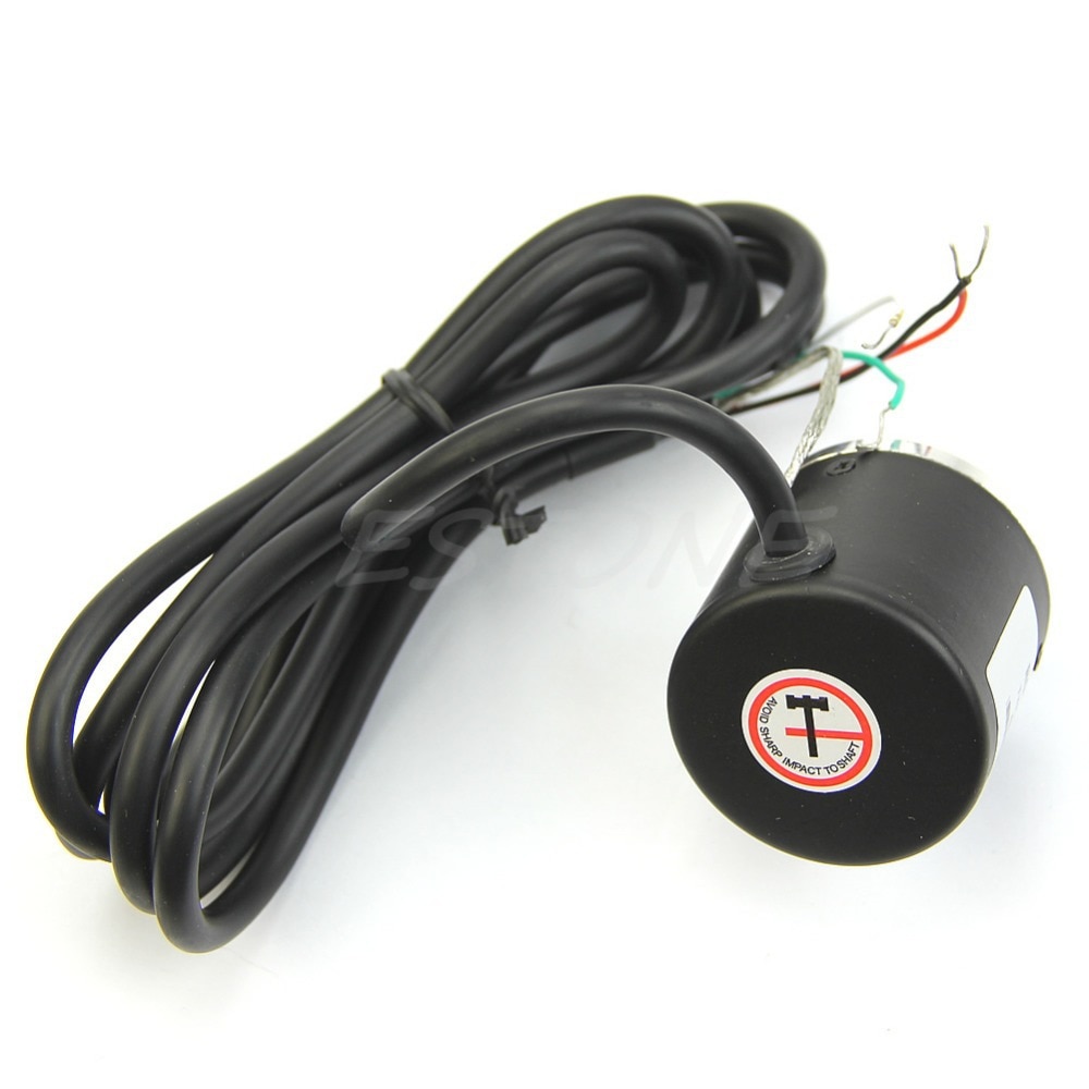 400P / R Incremental Rotary Encoder 400 Pulses MAX Mechanical Speed of ...