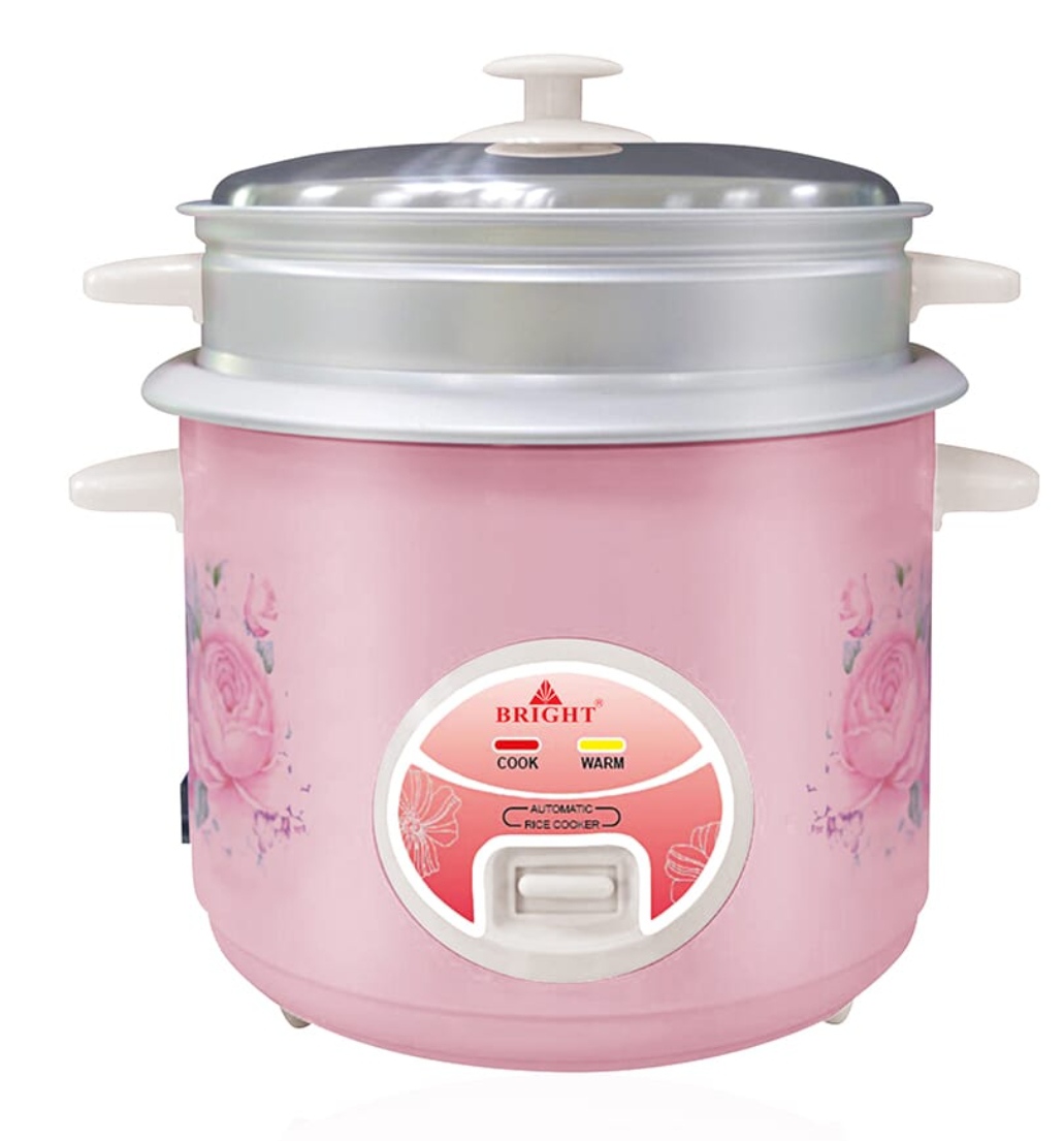 Bright Rice Cooker /Steamer 1.0 Liter | Daraz.lk