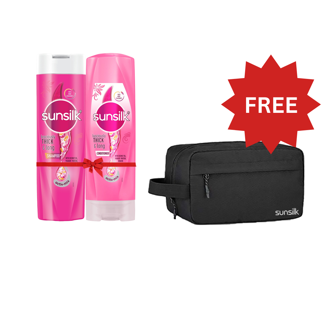 Sunsilk bundle offer ( Sunsilk Thick & Long Shampoo, 180ml & Sunsilk ...