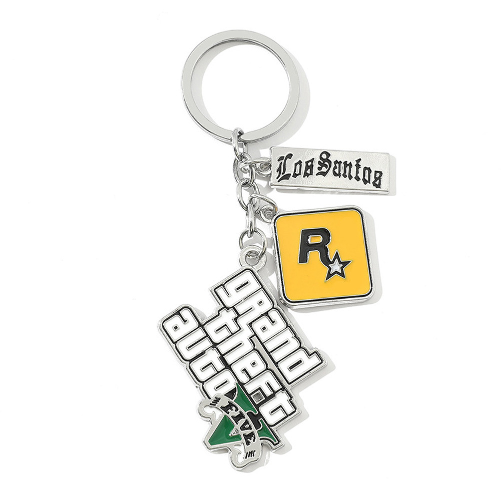 FG Motorcycle Keychain Durable Key Strap Muti-Pendant Key Holder Keyfob ...