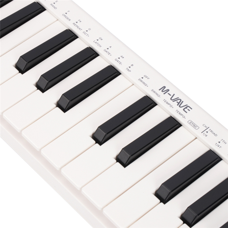 M Vave 25 Keyboard Controller Rechargeable Control Midi Keyboard Mini Portable Smart Keyboard