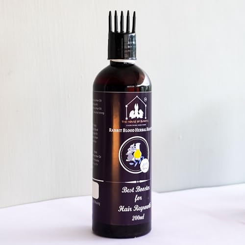 THE HOUSE OF BUNNY'S Rabbit Blood Herbal Hair Oil (200 Ml)(FROM INDIA ...