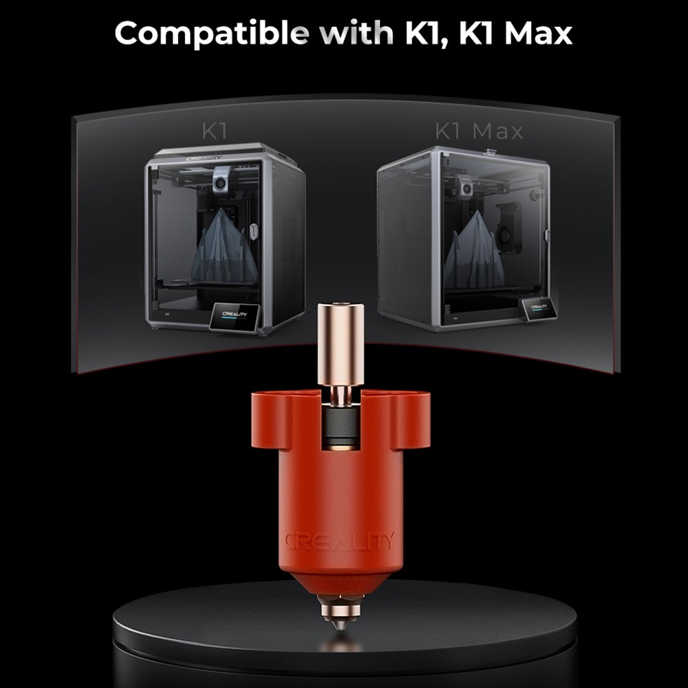 K1 Max ceramic heating block 60W thermal conductivity optimization ...
