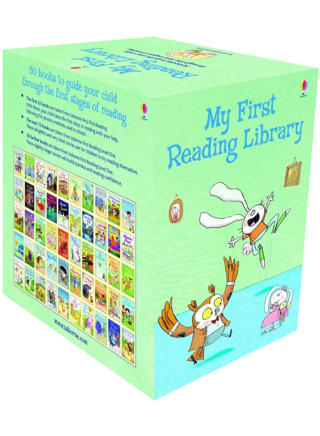 Usborne Books My First Reading Library 50 Books Box Set | Daraz.lk