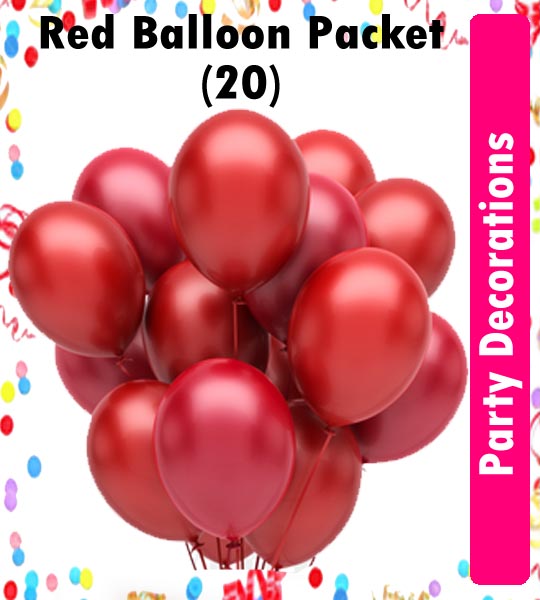 Color Balloon (20) Packet Birthday Balloons Decoration | Daraz.lk