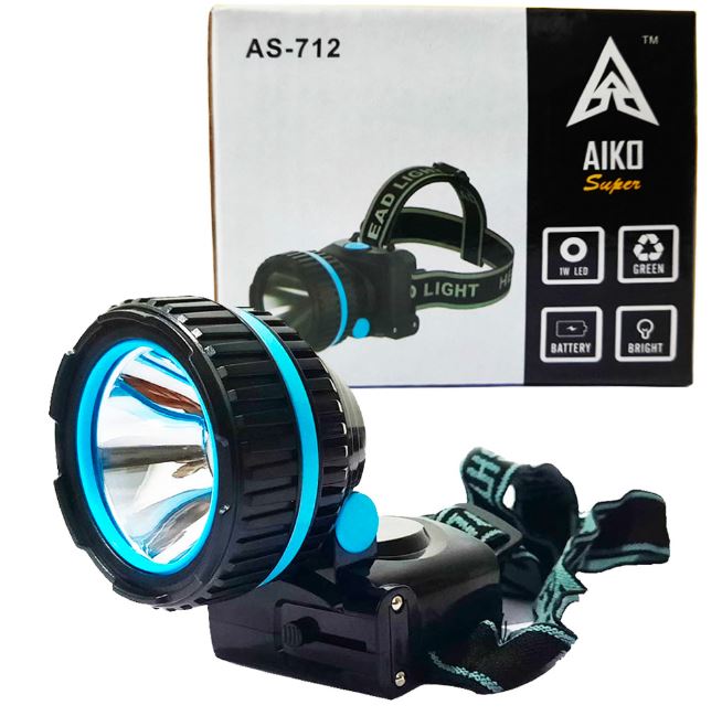 Aiko Rechargeable Head Torch | Daraz.lk