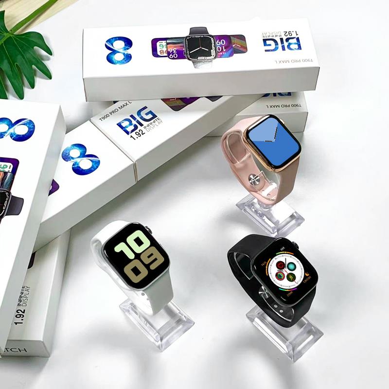 Buy Black smartwatch srie 8 t900 pro max l 1.92 Polegada tela h