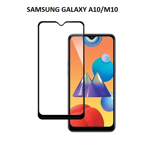 Samsung Galaxy A10 MTB Full Tempered Glass Screen Protector | Daraz.lk