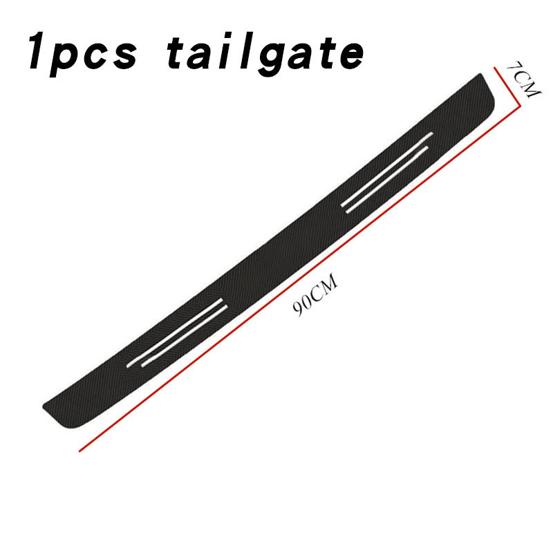 Leather Car Door Sill Plate Protector Stickers for Land Rover LR4 Range ...