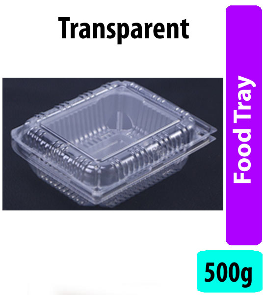 Disposable Plastic Transparent Box Food Tray 500g | Daraz.lk