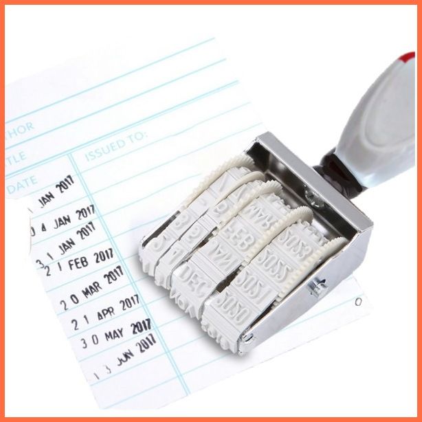 Flexible Date stamp seal date seal for office, home, school and any ...