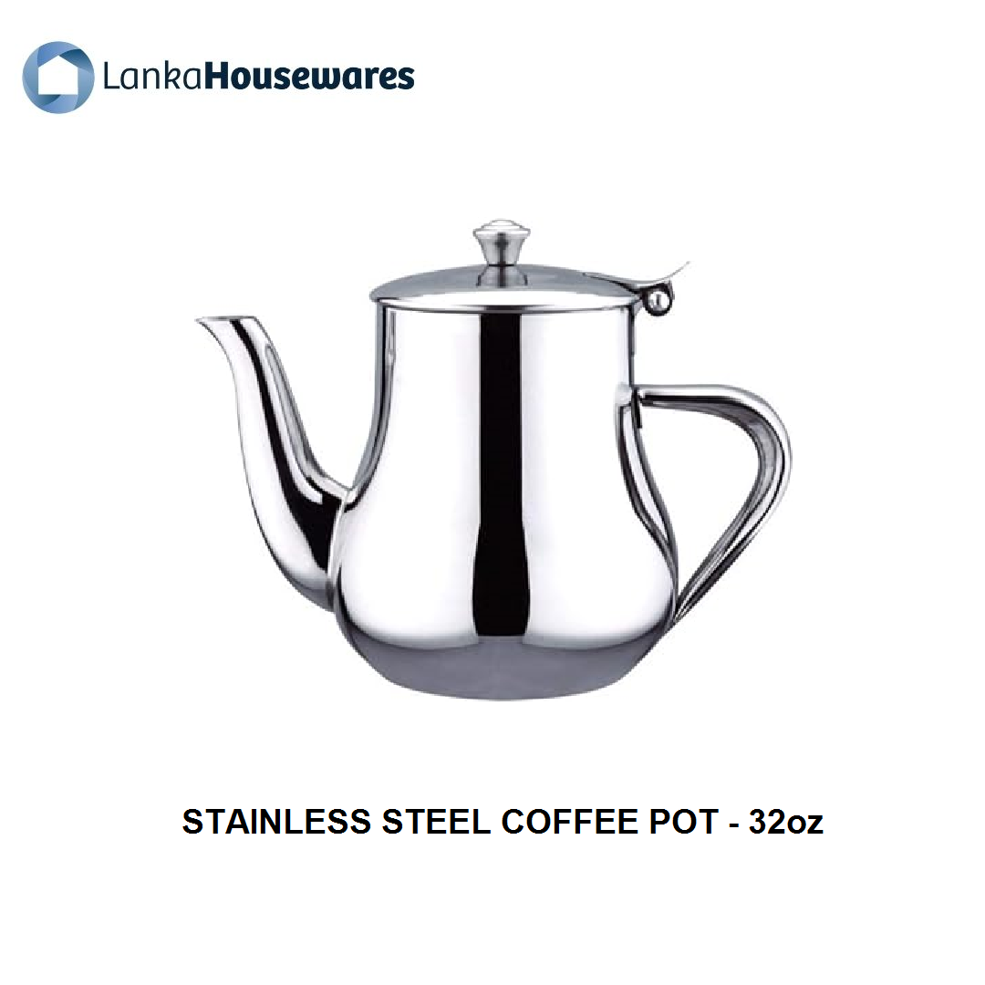 Coffee Pot Stainless Steel -32oz | Daraz.lk