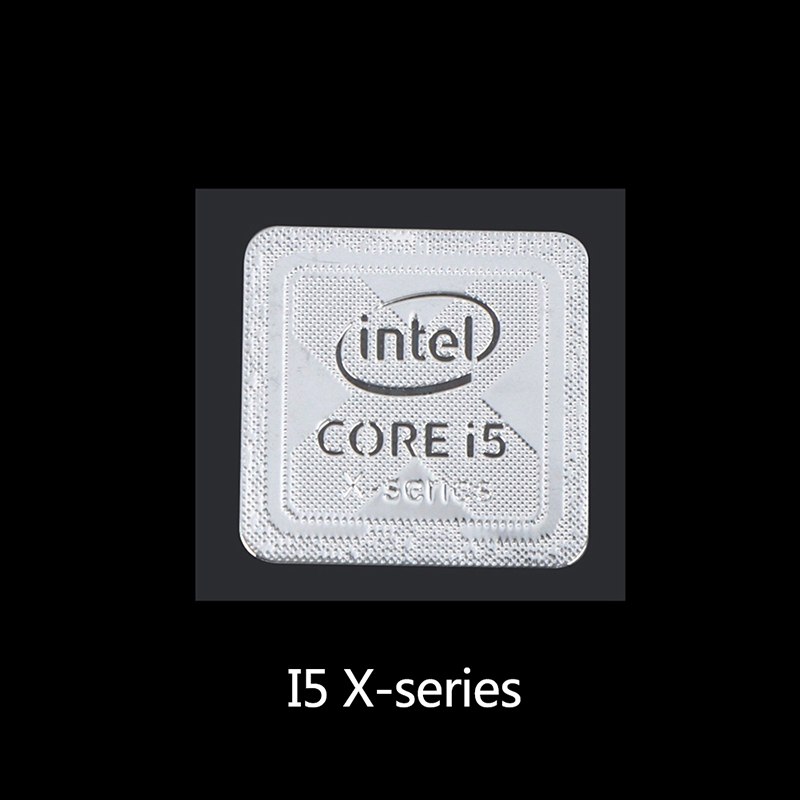 10th Generation Intel Core i9 i7 i5 i3 CPU Metal Sticker Laptop Logo ...