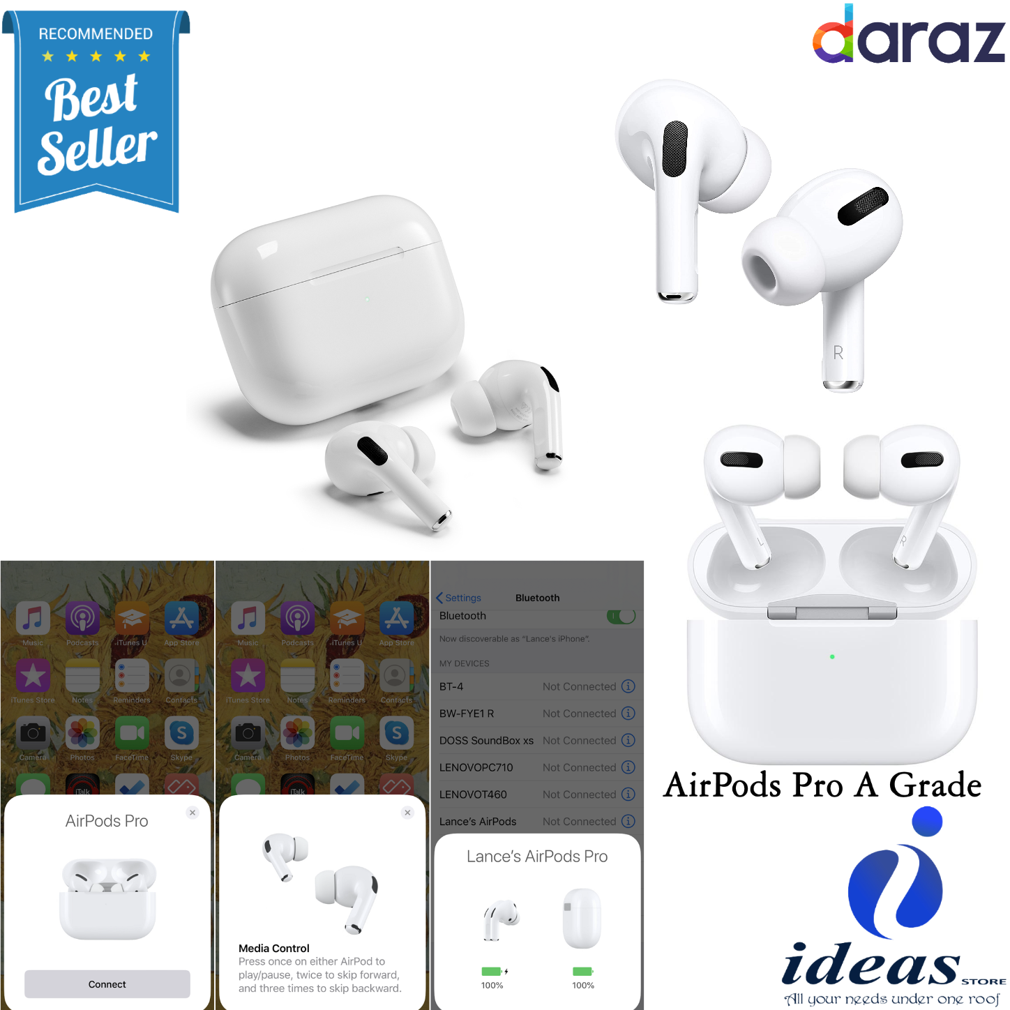 EarPod Pro Bluetooth High Grade | Daraz.lk