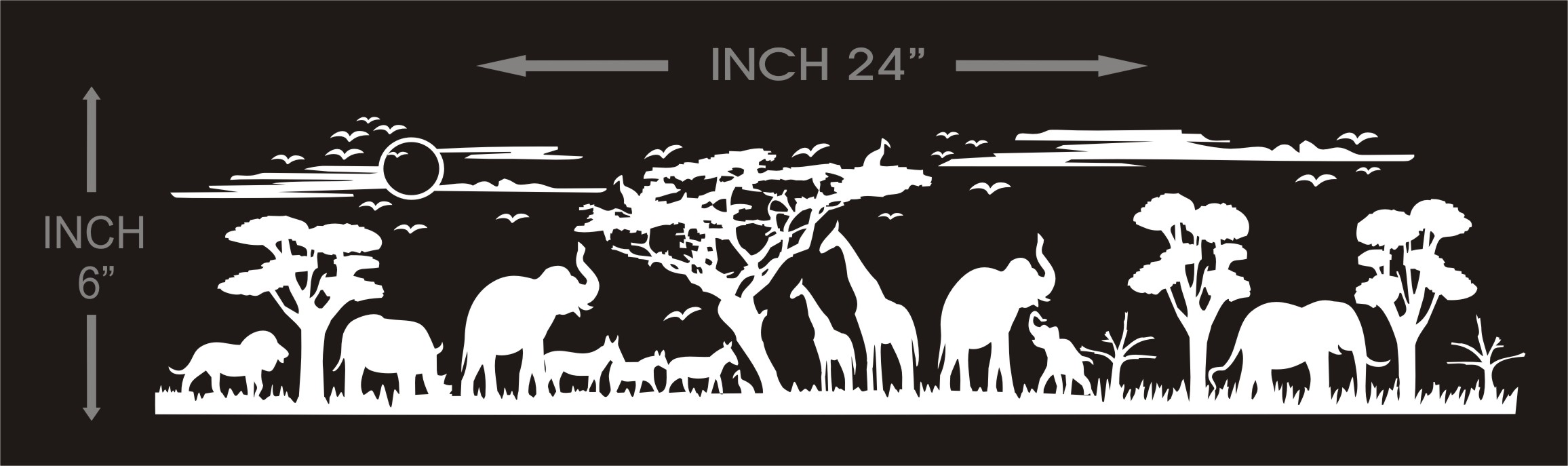 Stickers Luminous Reflective Car Van Kdh Buddy Van Safari Stickers 3 ...