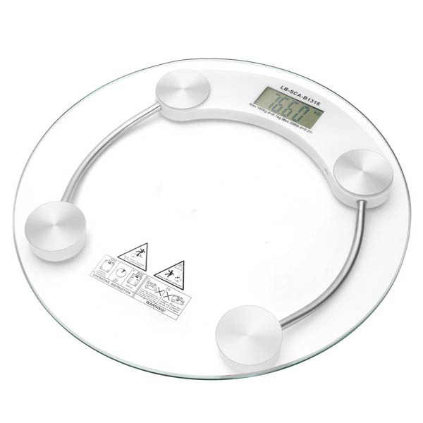 Digital Personal Tempered Glass Weight Scale | Daraz.lk
