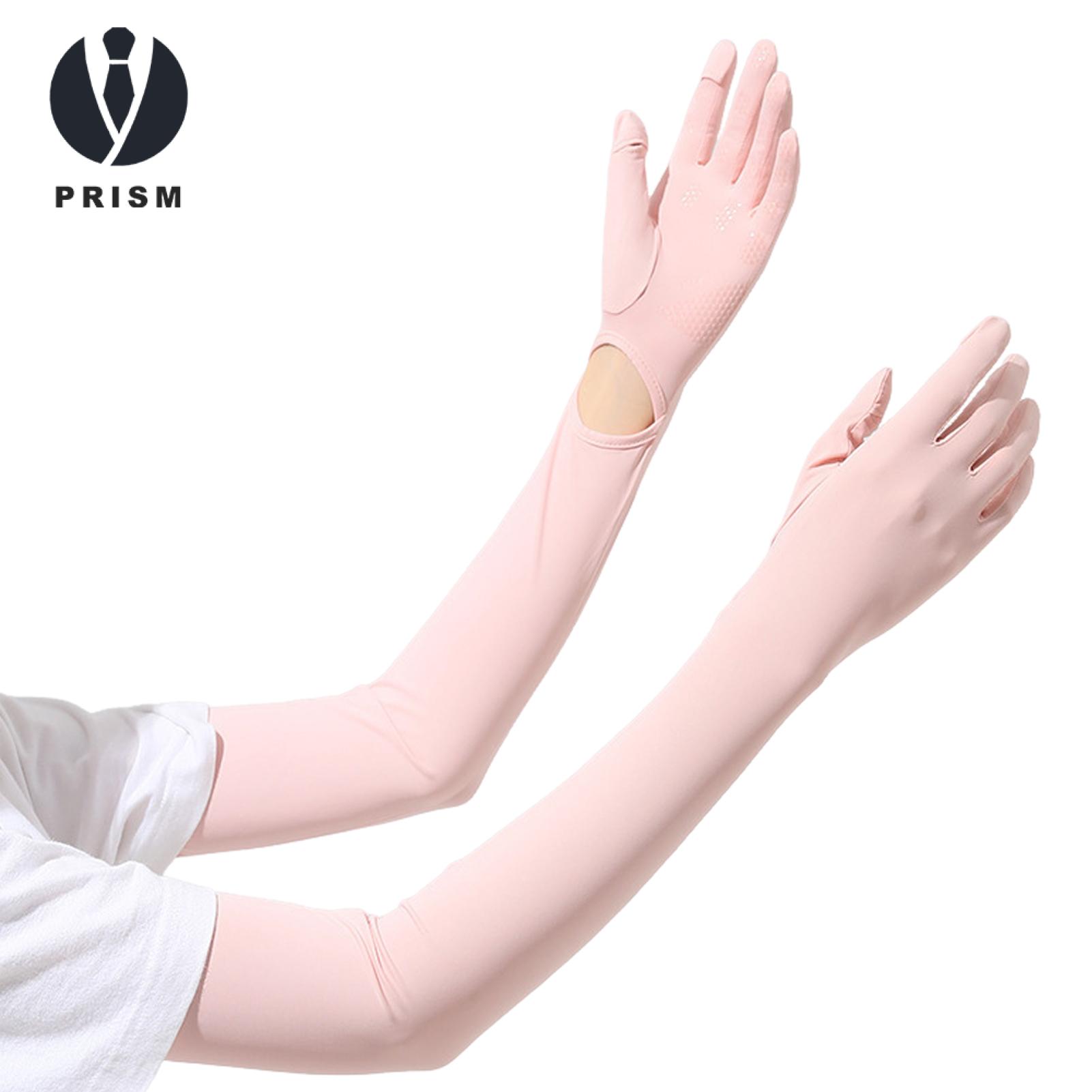 Prism Sensitive Touch Screen Arm Sleeves 1 Pair Cooling Uv Arm Sleeves ...