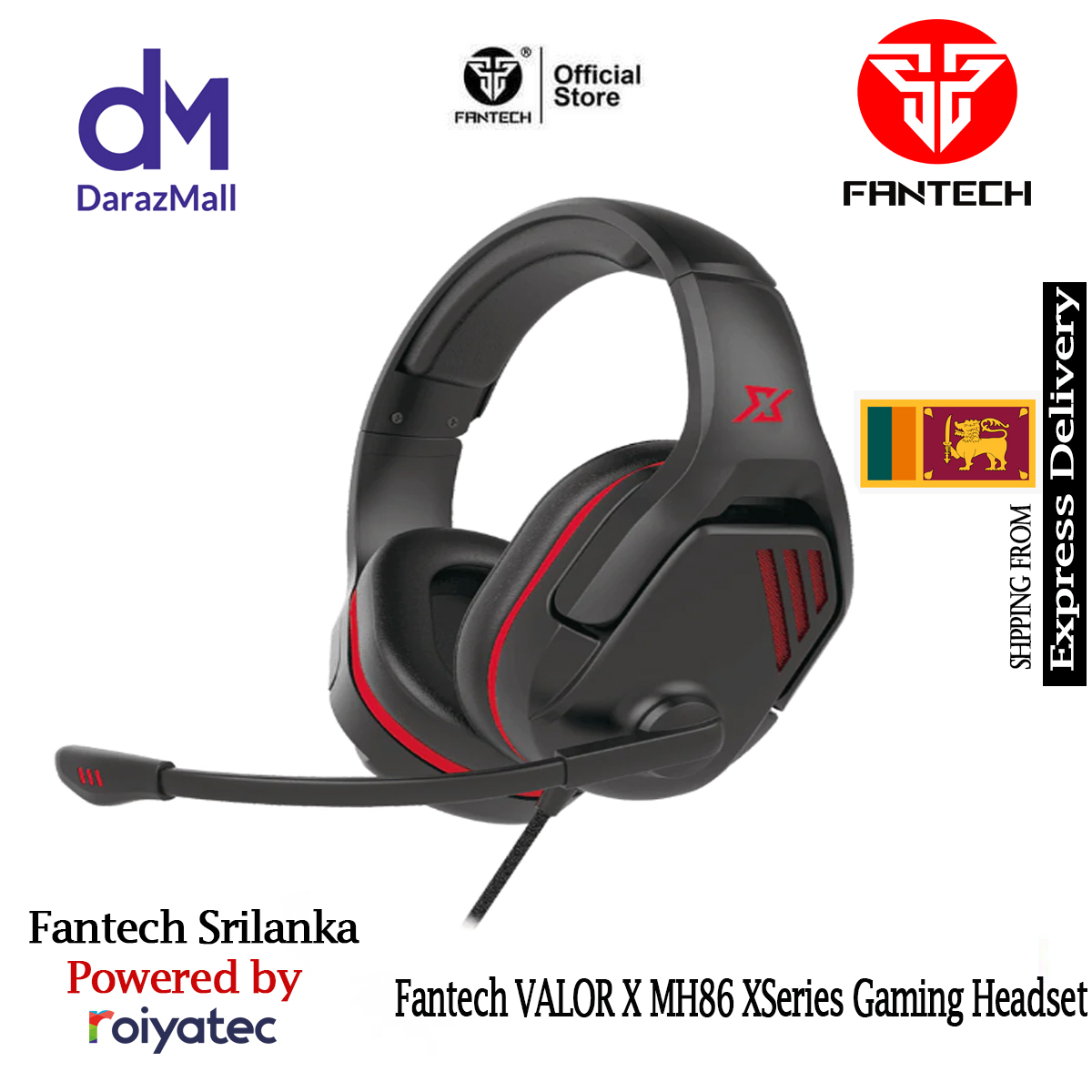 Fantech VALOR X MH86 X Series Gaming Headset | Daraz.lk