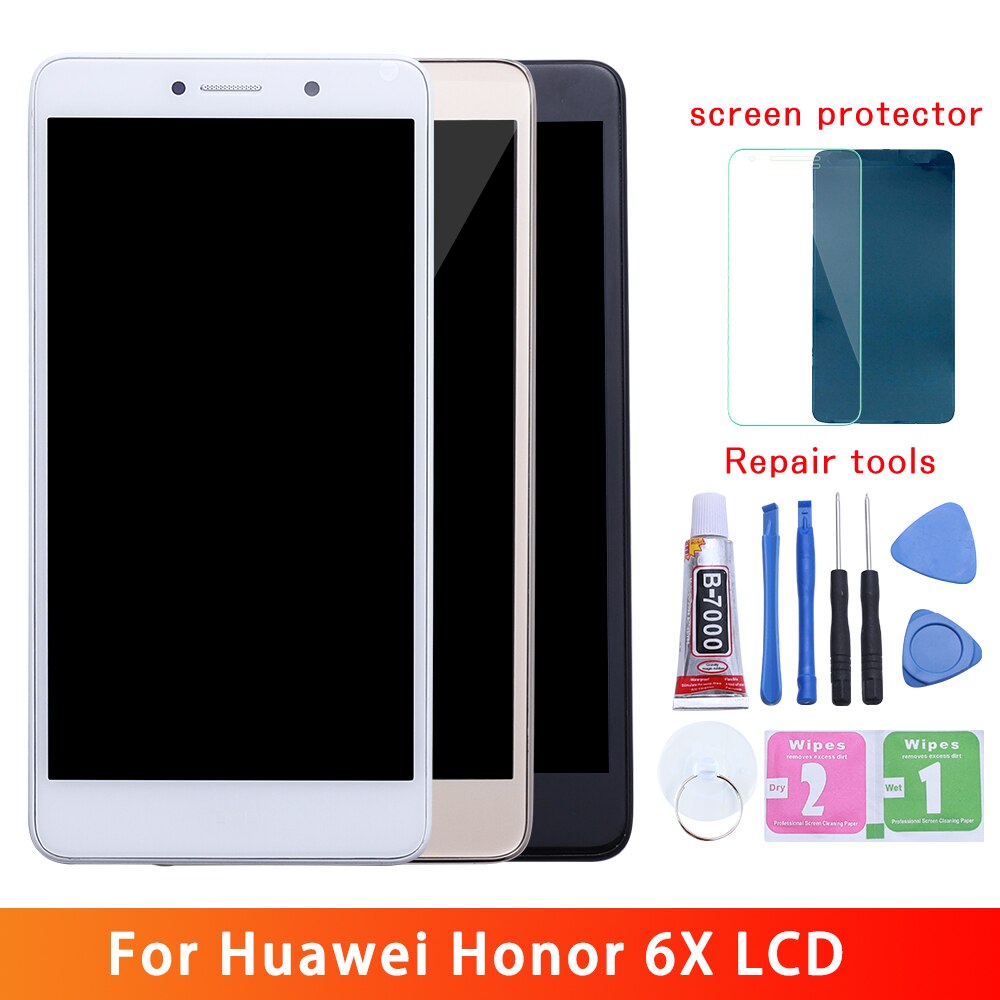 original LCD Display For 6X BLN-L24 BLN-L21 BLN-L22 touch screen ...