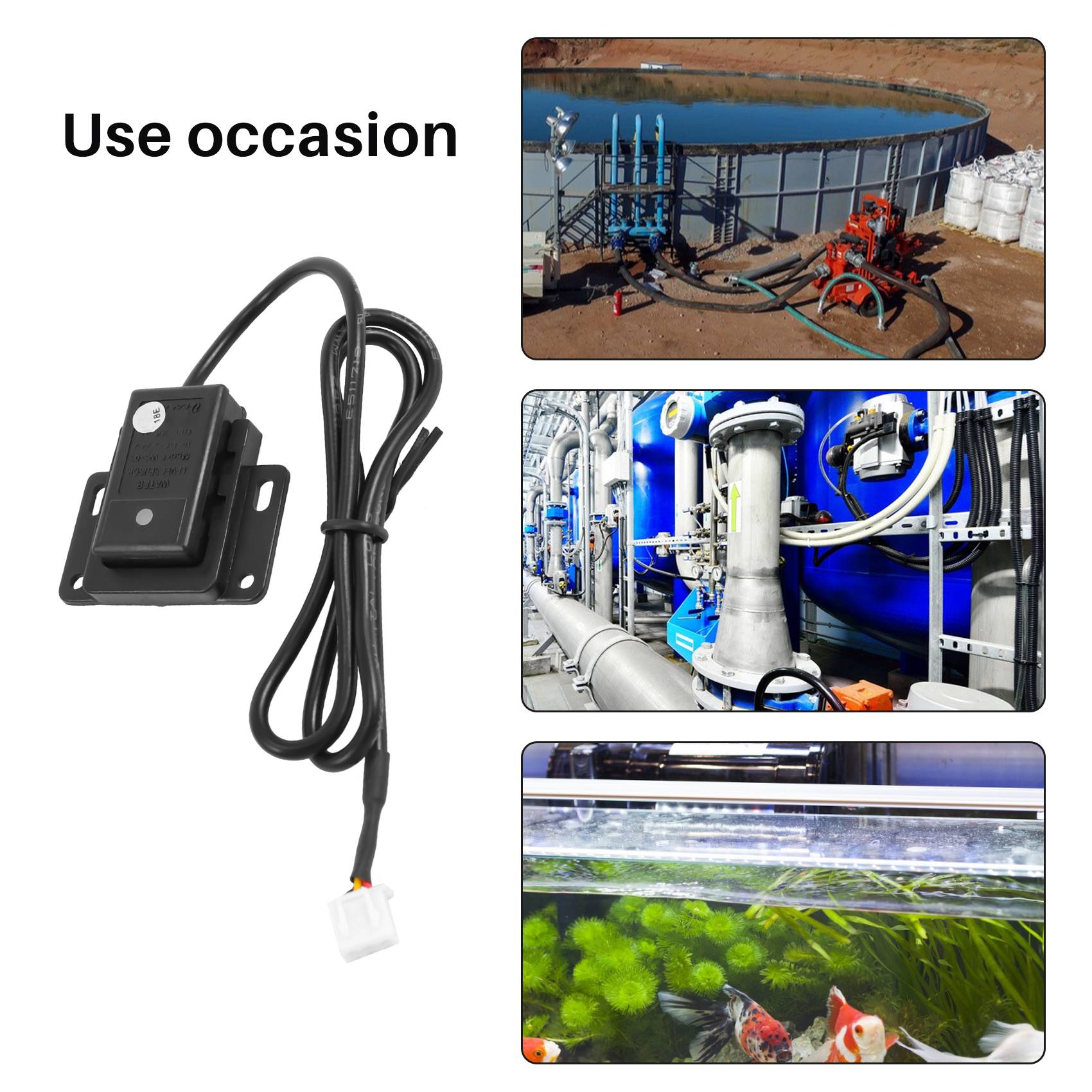 12-24V Non-contact Tank Liquid Water Level Detect Sensor Switch ...