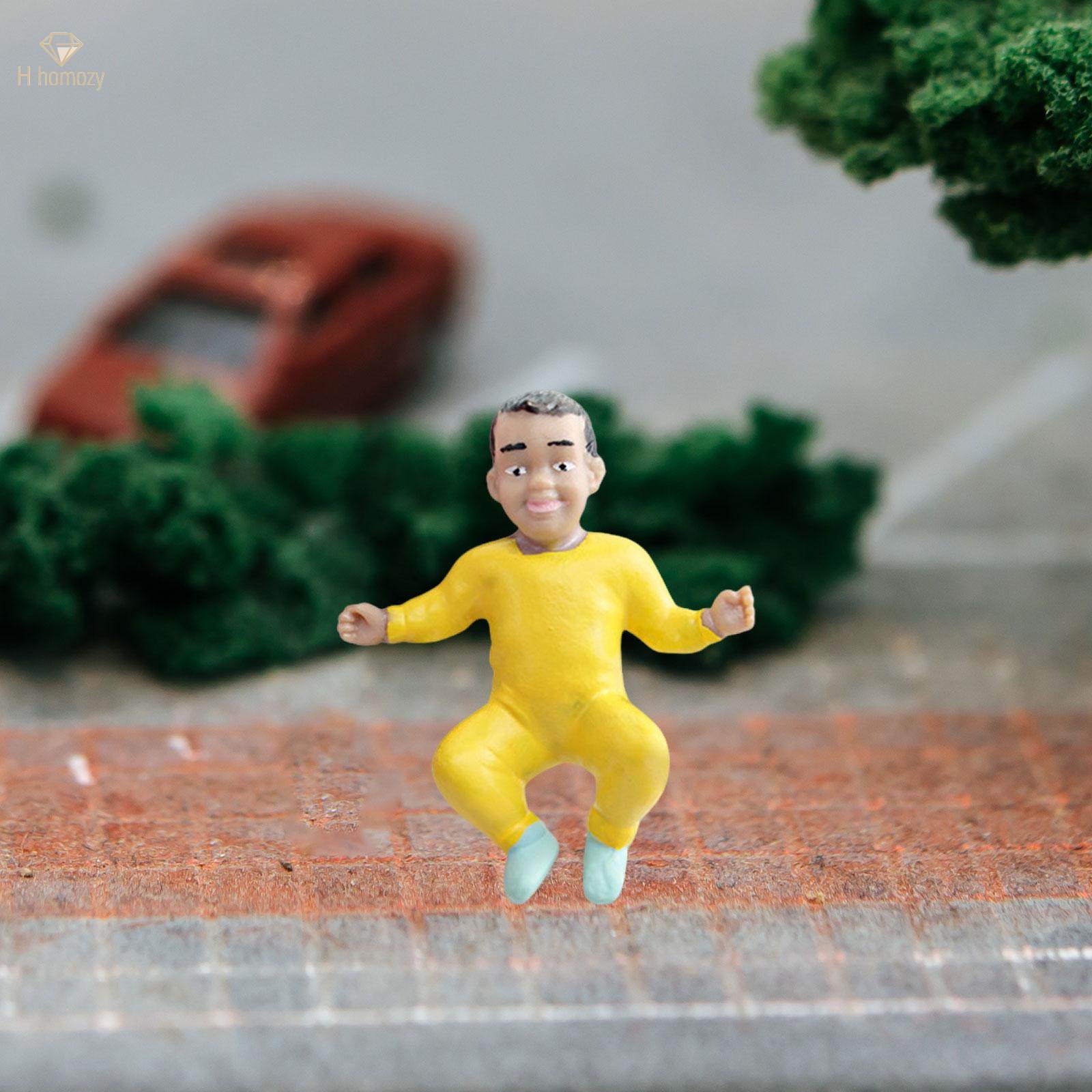 Miniature People Figurine DIY Projects Handpainted Diorama Decoration ...