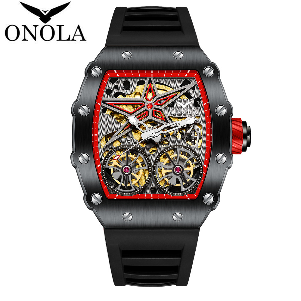 ONOLA brand fashionable business luxury waterproof automatic mechanical ...