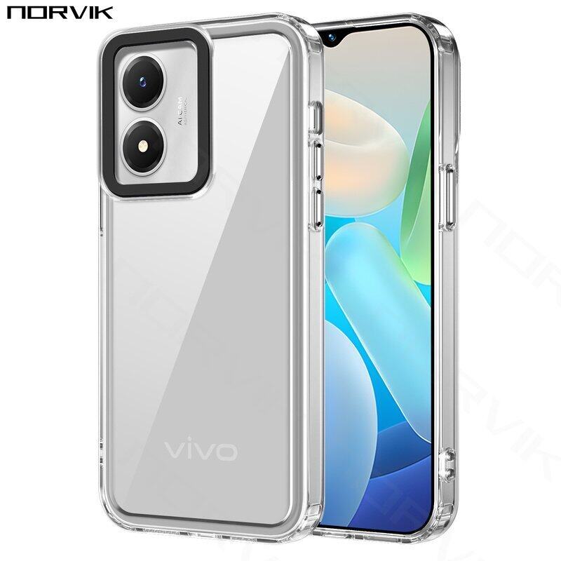 NORVIK For VIVO Y02s/Y02/Y02A/Y02t/Y16/Y17s Phone Case Full Protection ...