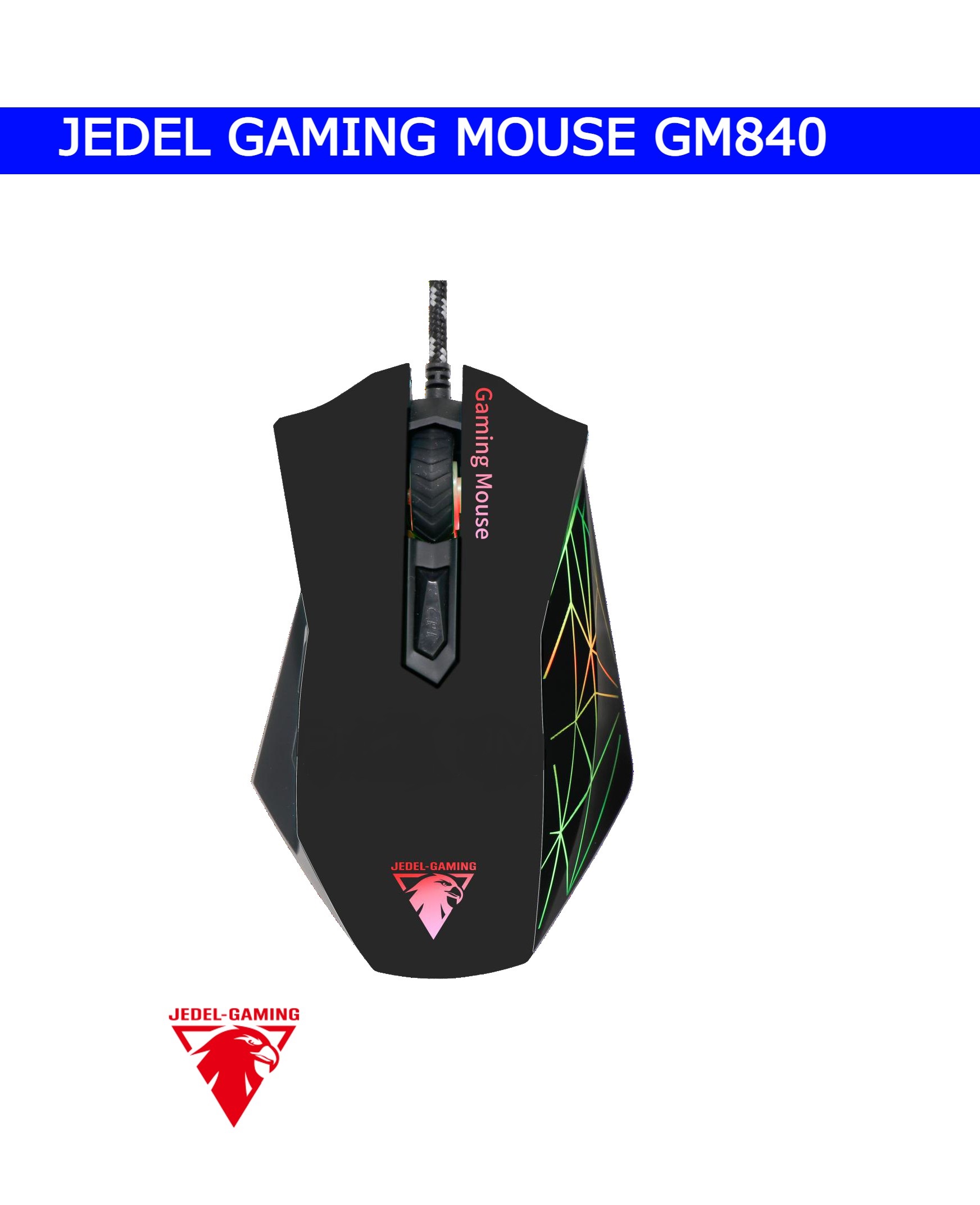 Jedel GM840 Gaming Mouse - Enhanced Precision, Ergonomic Design ...