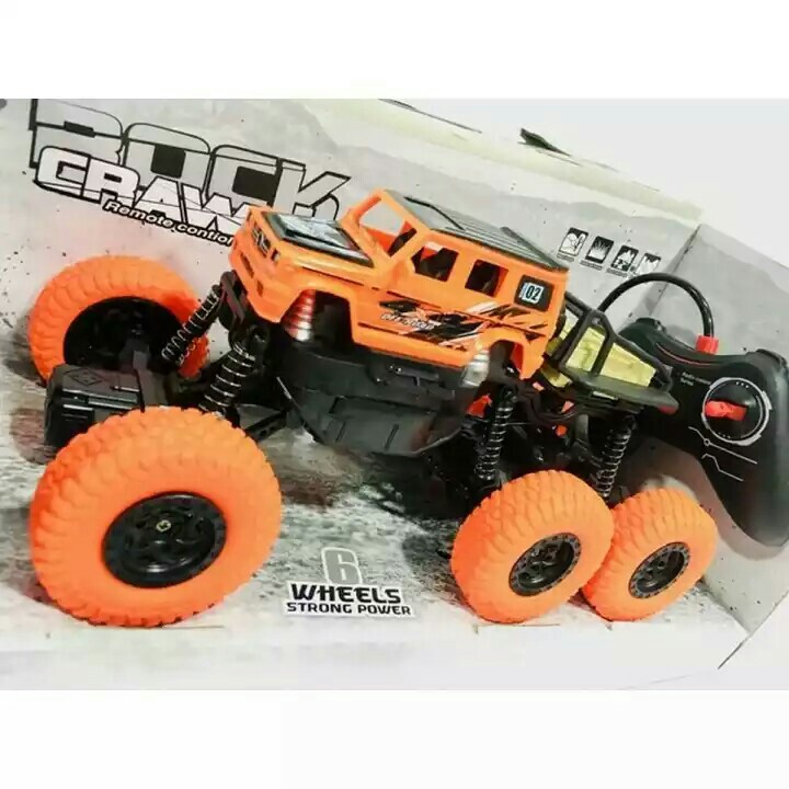 6WD RC OFF Road Rock Crawler Monster Rechargeable Buggy Car Truck Jeep ...