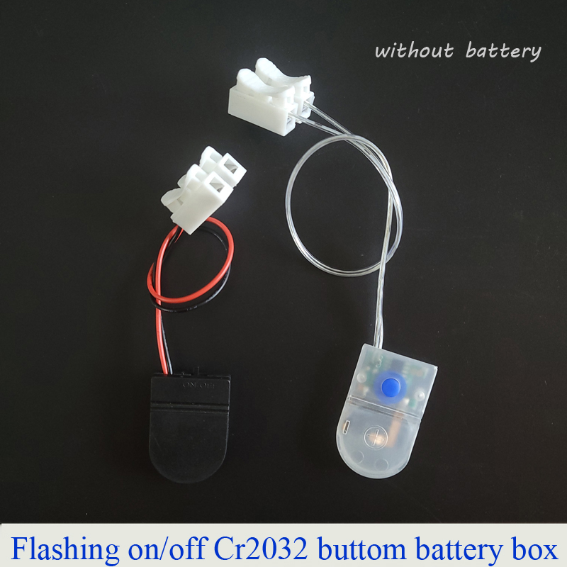【Fanco Toy store】Cr2032 Buttom Battery Case with Switch Holder,3v Coin ...