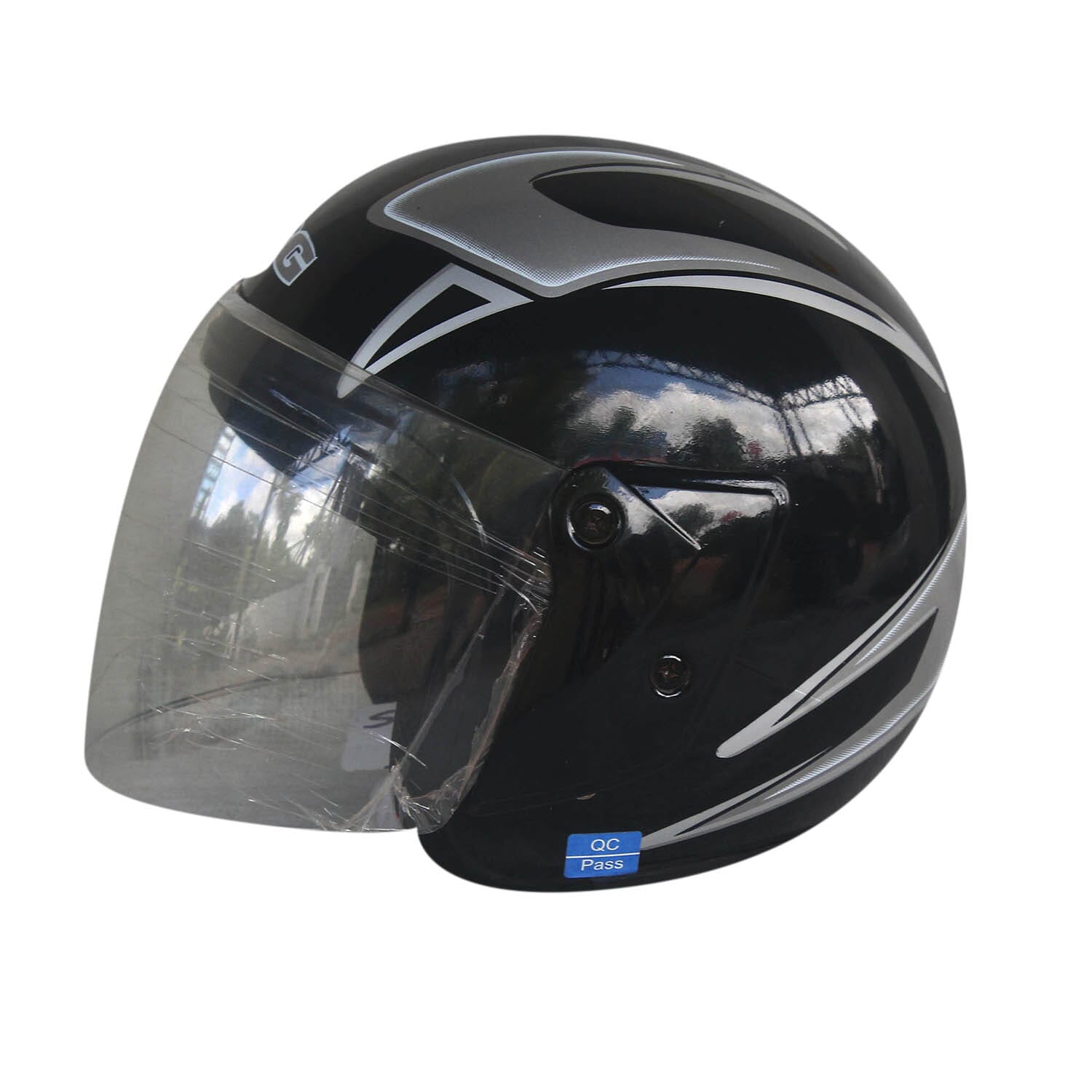 SSG Sticker Half Face Helmet | Daraz.lk