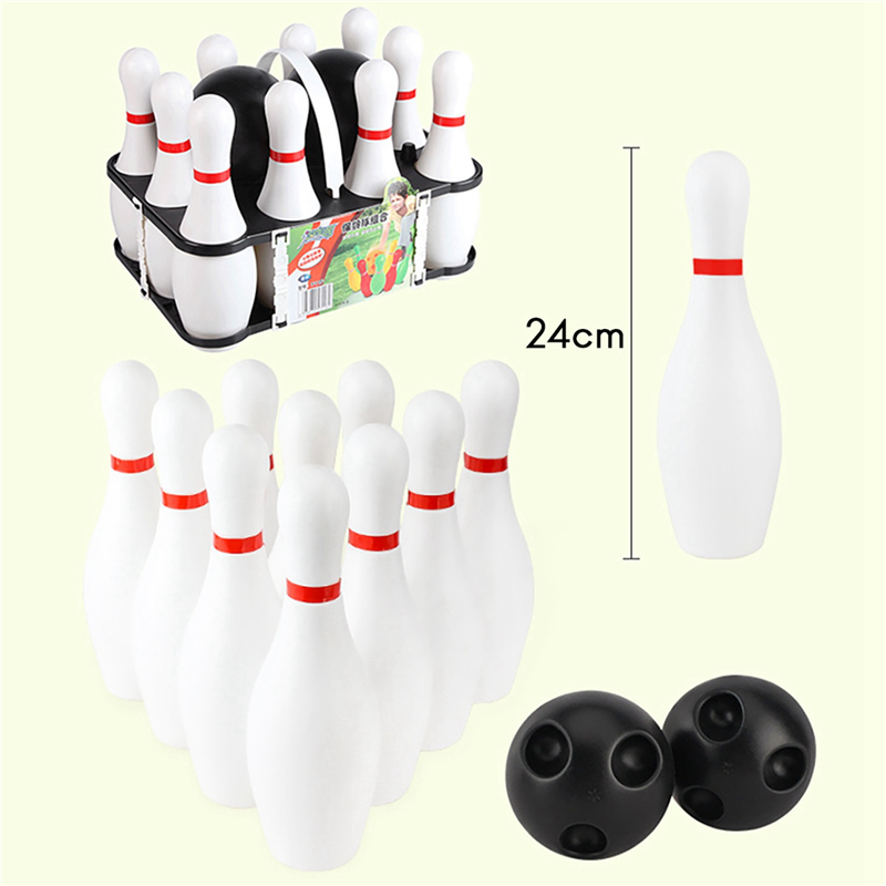 4 Set Bowling Set for Kids & Adults 8 Ball with 40 Pins for Family Kids ...