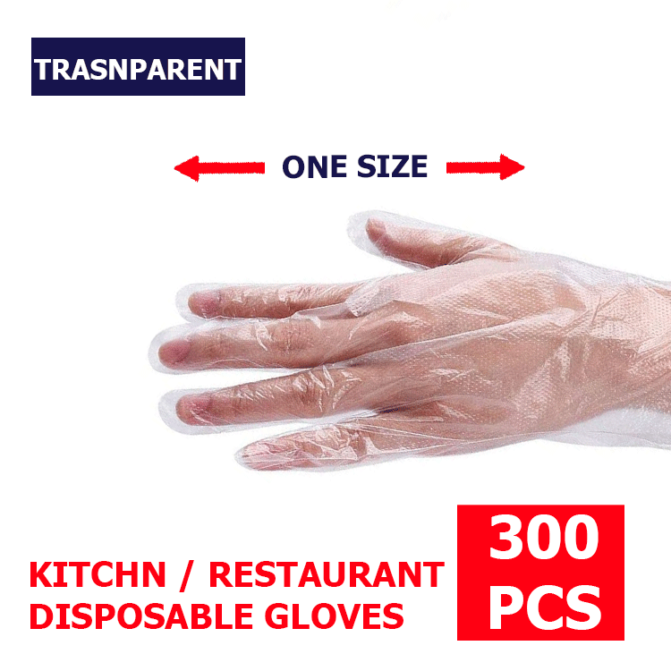 300Pcs Disposable Restaurant Kitchen Gloves Pack | Daraz.lk