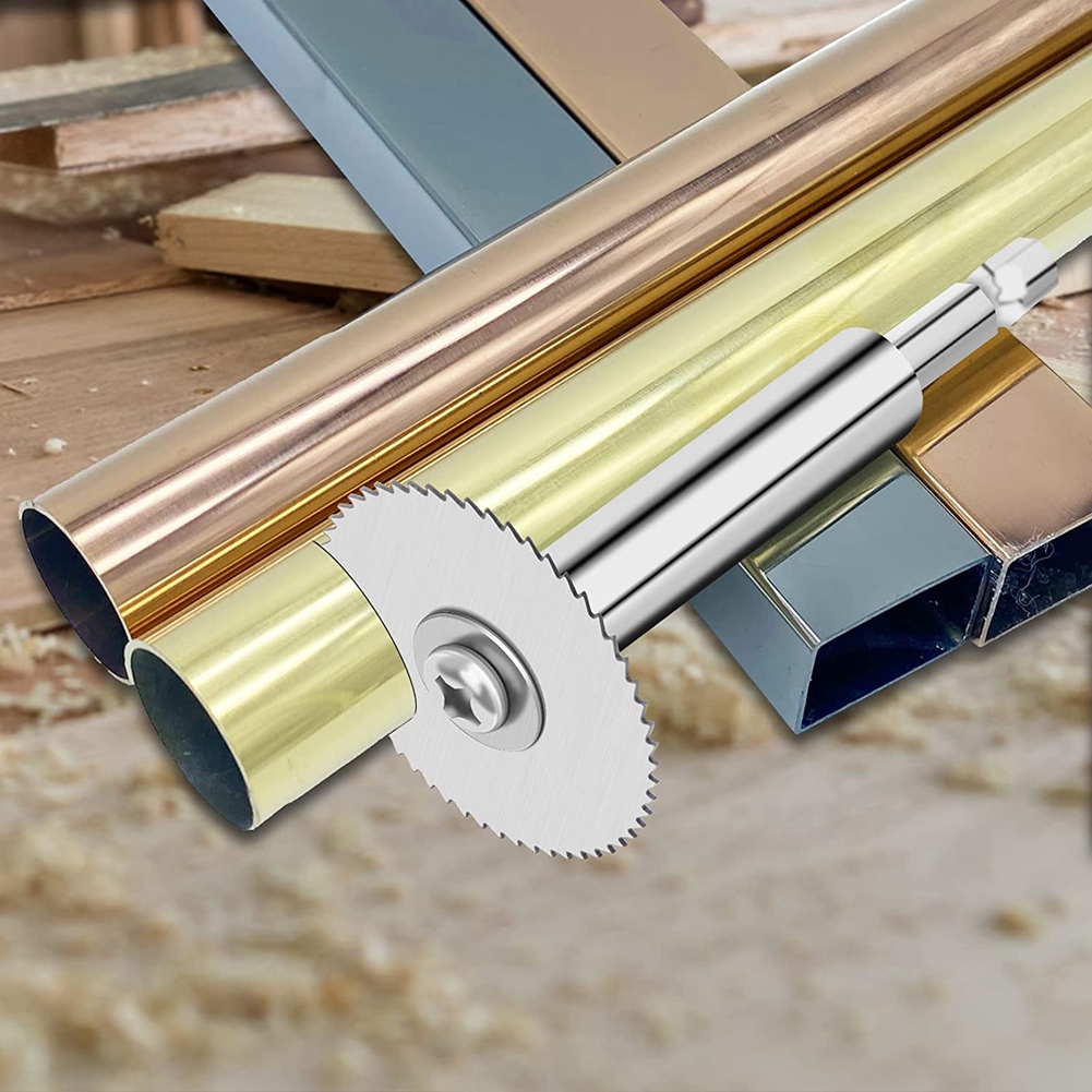 PVC Pipe Cutter, with 4Pcs Saw Blades, with 1/4 Inch Hexagonal Rod ...