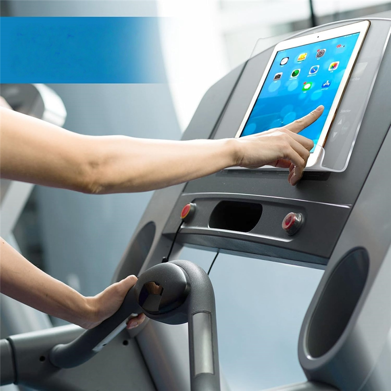 Bike Exercise Treadmill Acrylic Tablet Holder Magazine Rack Running ...