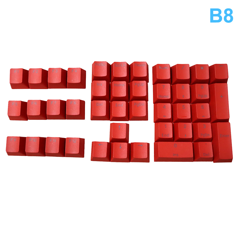 17/30/42 Keys PBT OEM Profile Alphanumeric Custom Keycap Mechanical ...