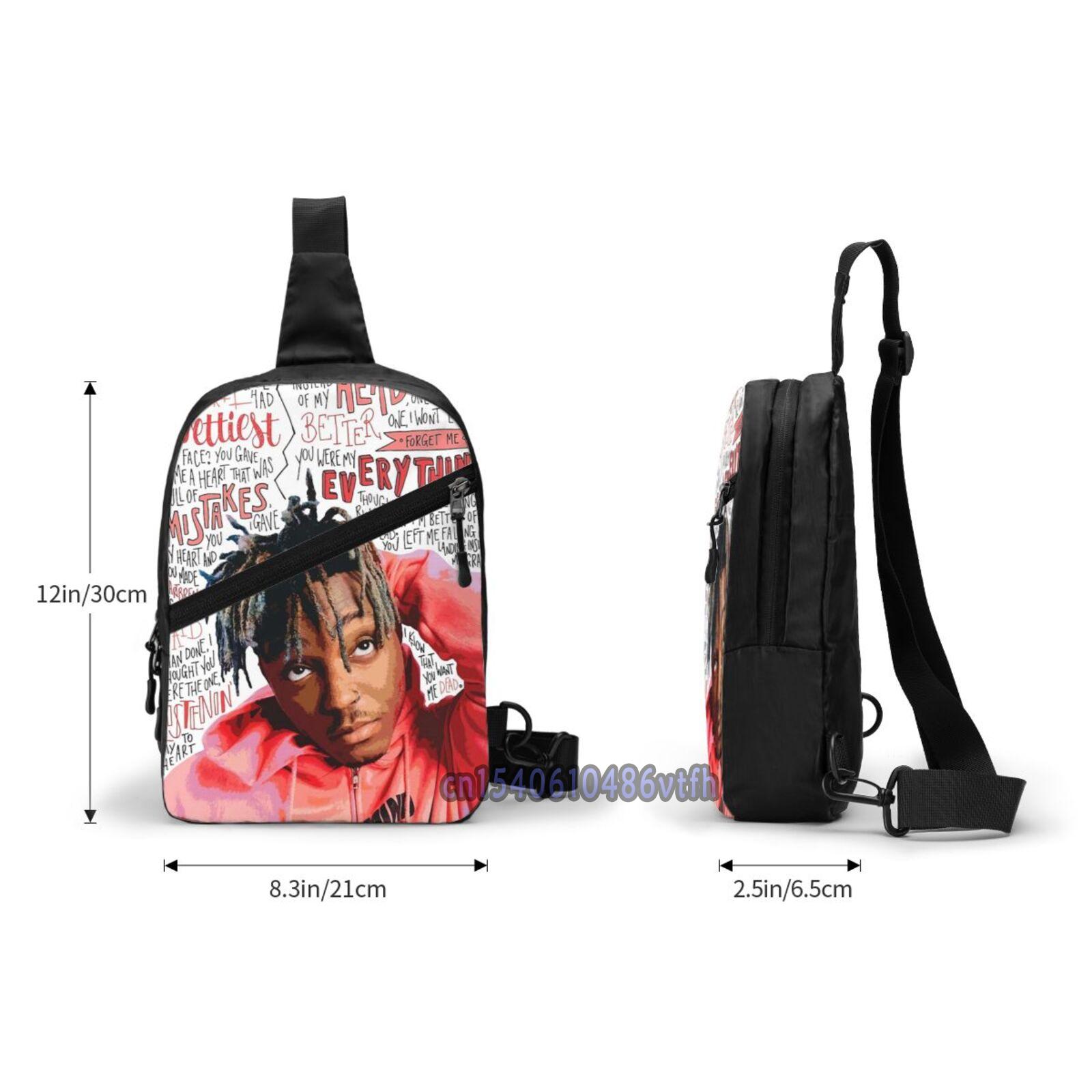 Functional Men Chest Bag Juice Wrld Streetwear Bag Waist Pack Women ...