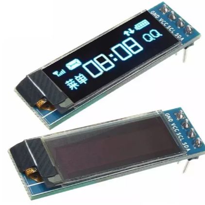 0.91 inch OLED module White/Blue 128X32 LED display module I2C/IIC ...