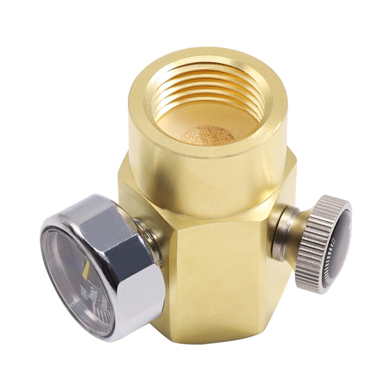 Co2 Cylinder Inflation Connector Gas Cylinder Adapter Soda Cga320 Co2 ...