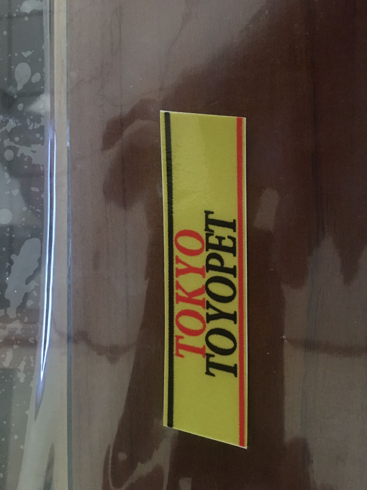 Genuine TOKYO TOYOPET Car / Van Sticker | Daraz.lk