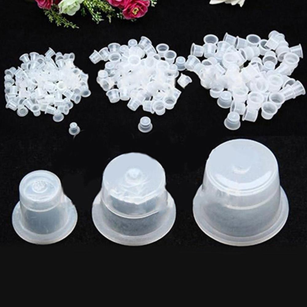 Pin cup bottle cap pigment for small, medium and large plastic 100Pcs ...