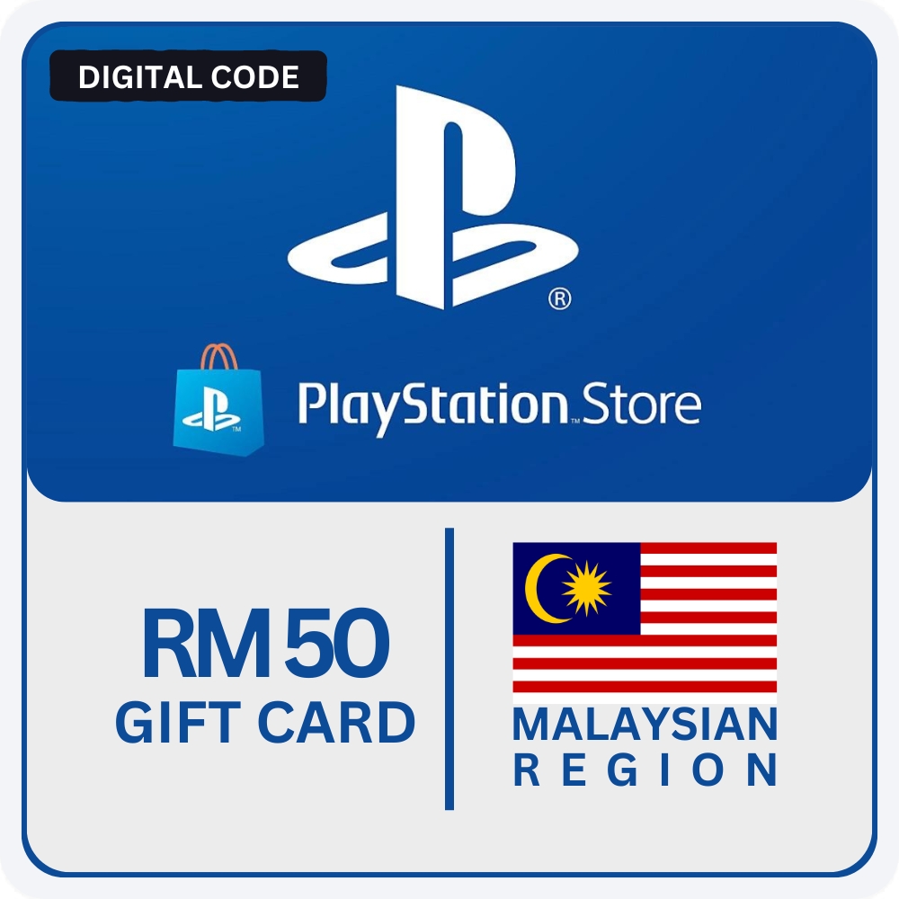 PSN Gift Card 50 RM - MY Region (Sony Playstation) | Daraz.lk