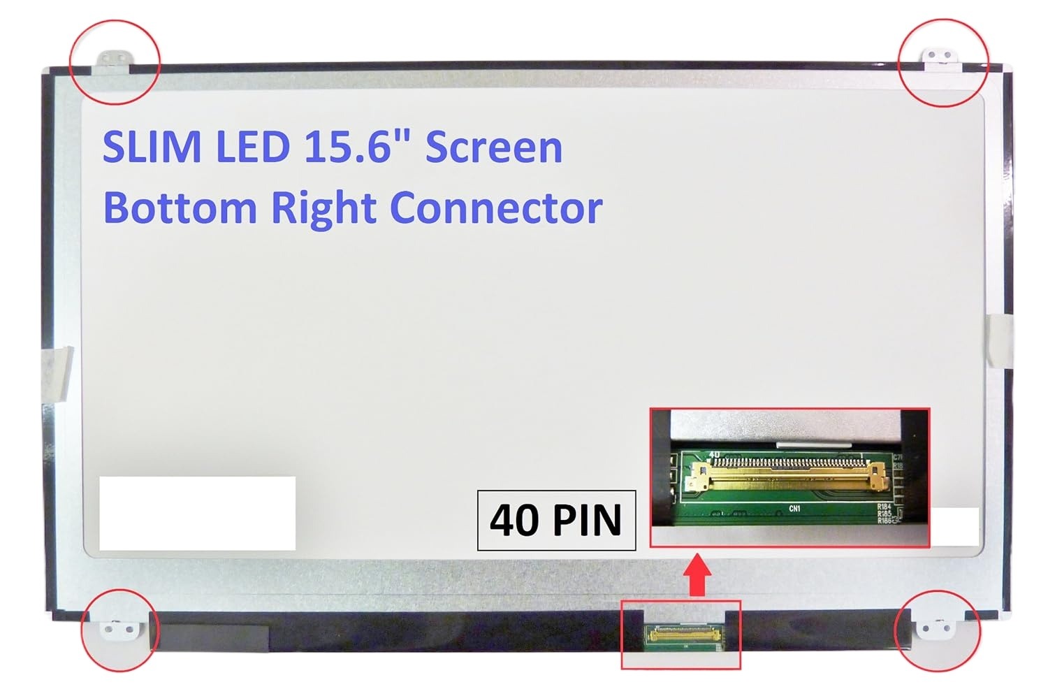 15.6 40PIN LAPTOP SCREEN | Daraz.lk