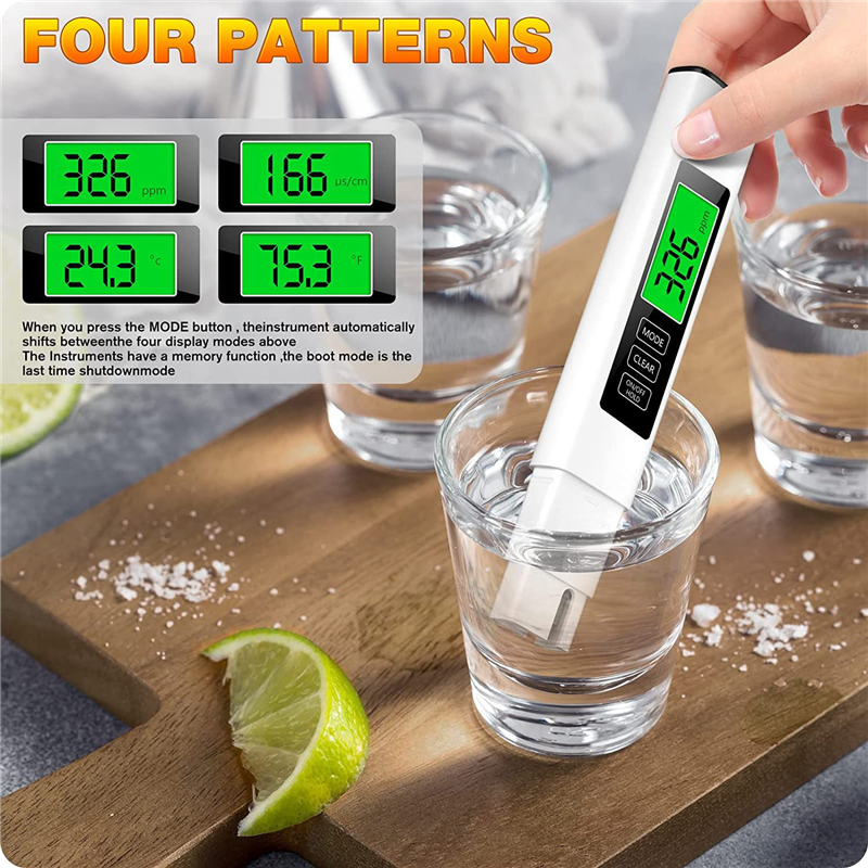 1 Piece Digital Water Testing Kit 3-In-1 for Drink Water Water Tester ...